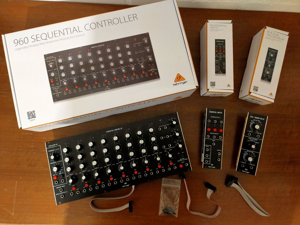Behringer 960/962/911A Sequencer-Set (Moog System) (Neu und originalverpackt) in Wohlen b. Bern ...