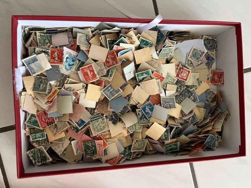 Maxi Lot mit MIX Briefmarke ab 1 CHF (Gebraucht) in Chiasso für CHF 3 – mit Lieferung auf ...