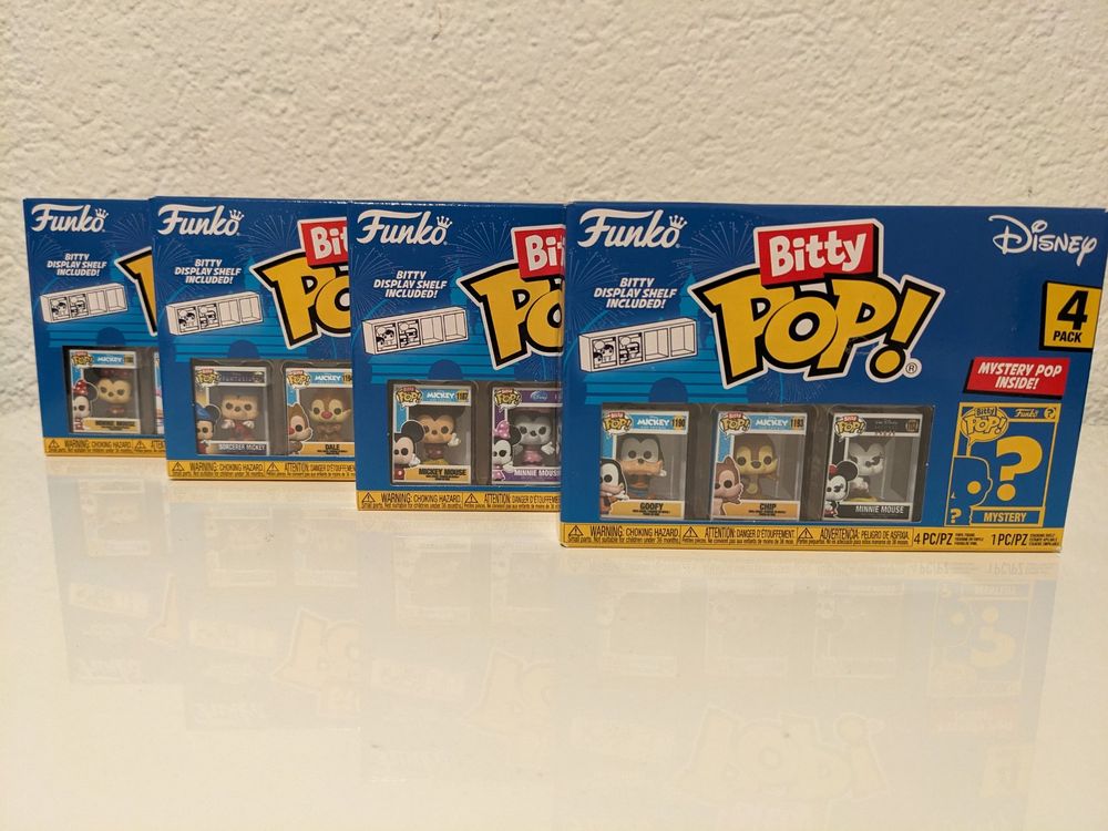 Funko Bitty Pop - Disney 4x 4er Pack ( Neu ) ab 1Fr!!! | Kaufen auf Ricardo