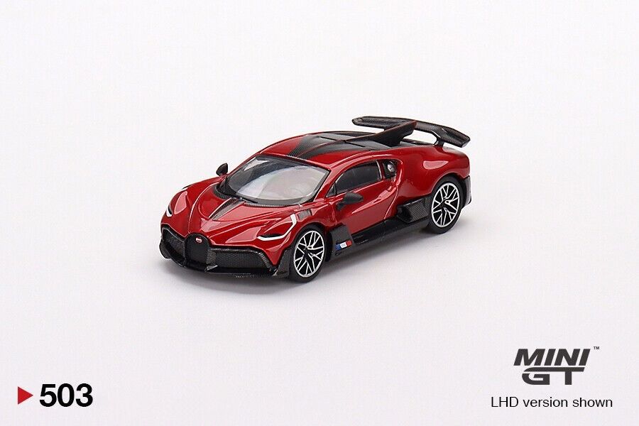 Bugatti Divo Red Metallic 1/64 Mini GT 503 | Kaufen auf Ricardo