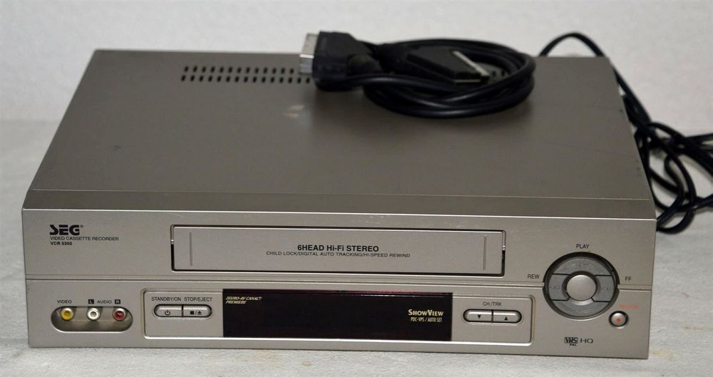 Videorecorder / magnétoscope VHS SEG VCR5350 (Gebraucht) in Collonges ...