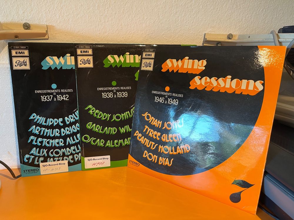 Various Artists - Swing Sessions Vol. 2/4/7 - LP-11977/79/82 (Gebraucht) in Küsnacht ZH für CHF ...