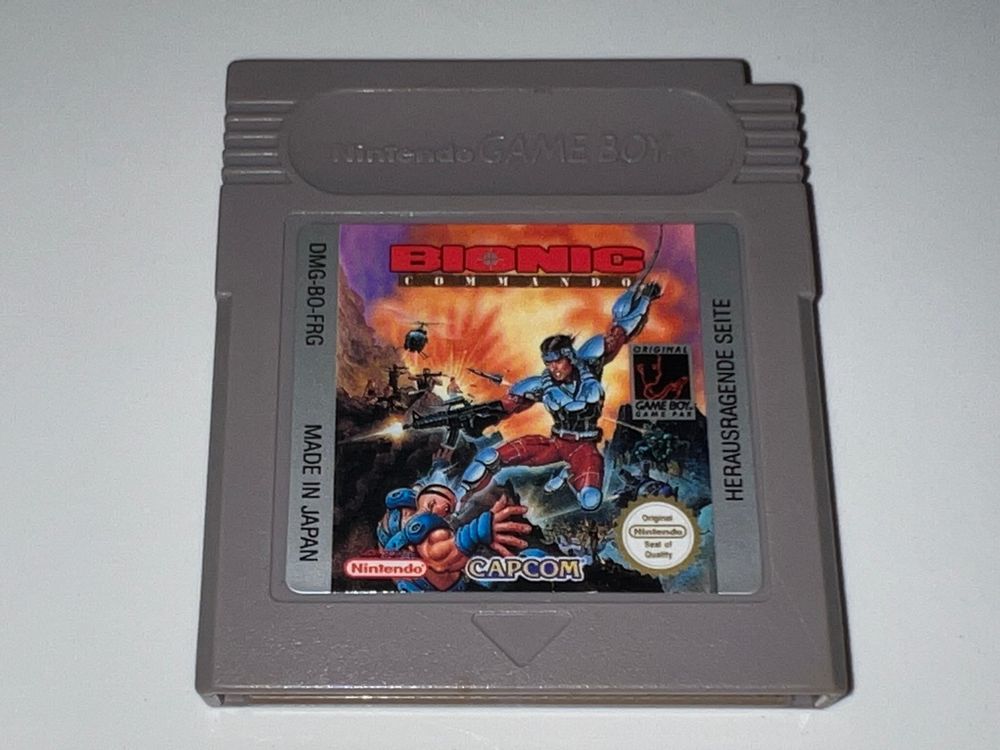 Game Boy Classic (GB) Spiel - Bionic Commando - selten | Kaufen auf Ricardo
