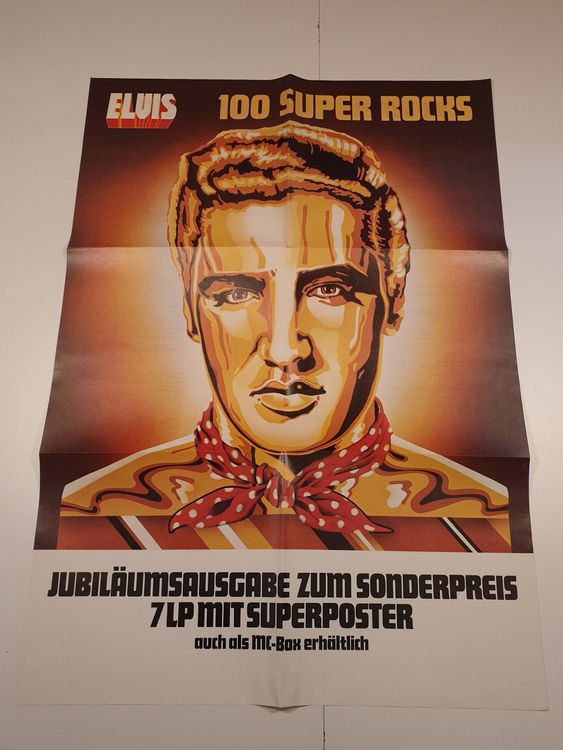ELVIS PRESLEY 100 SUPER ROCKS Bonus-Poster (Gebraucht) in Herisau für ...
