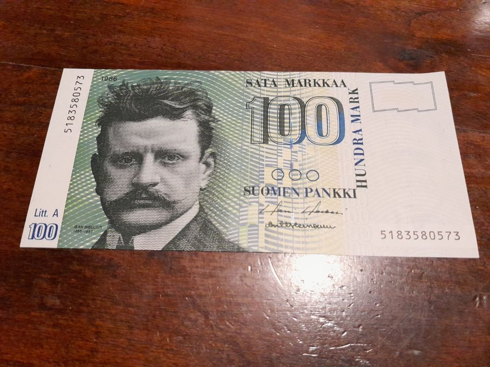Finnland 100 Markka 1986 UNC (Gebraucht) in Marly für CHF 22 – mit ...