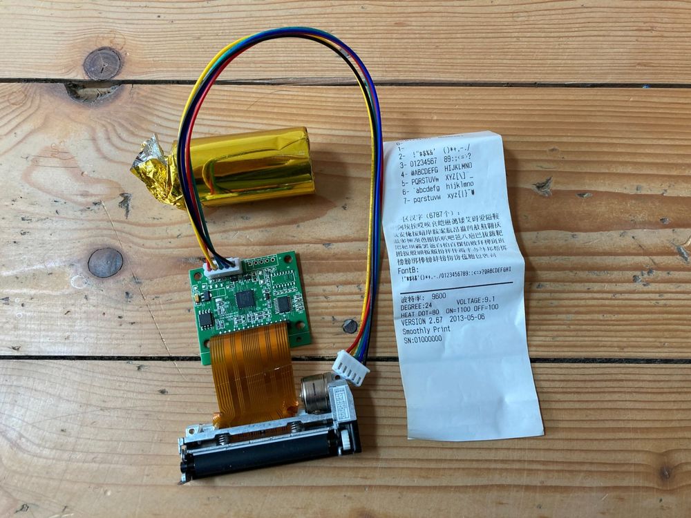 Thermal Printer Module 58 mm von Makerfabs (Gebraucht) in Winterthur ...