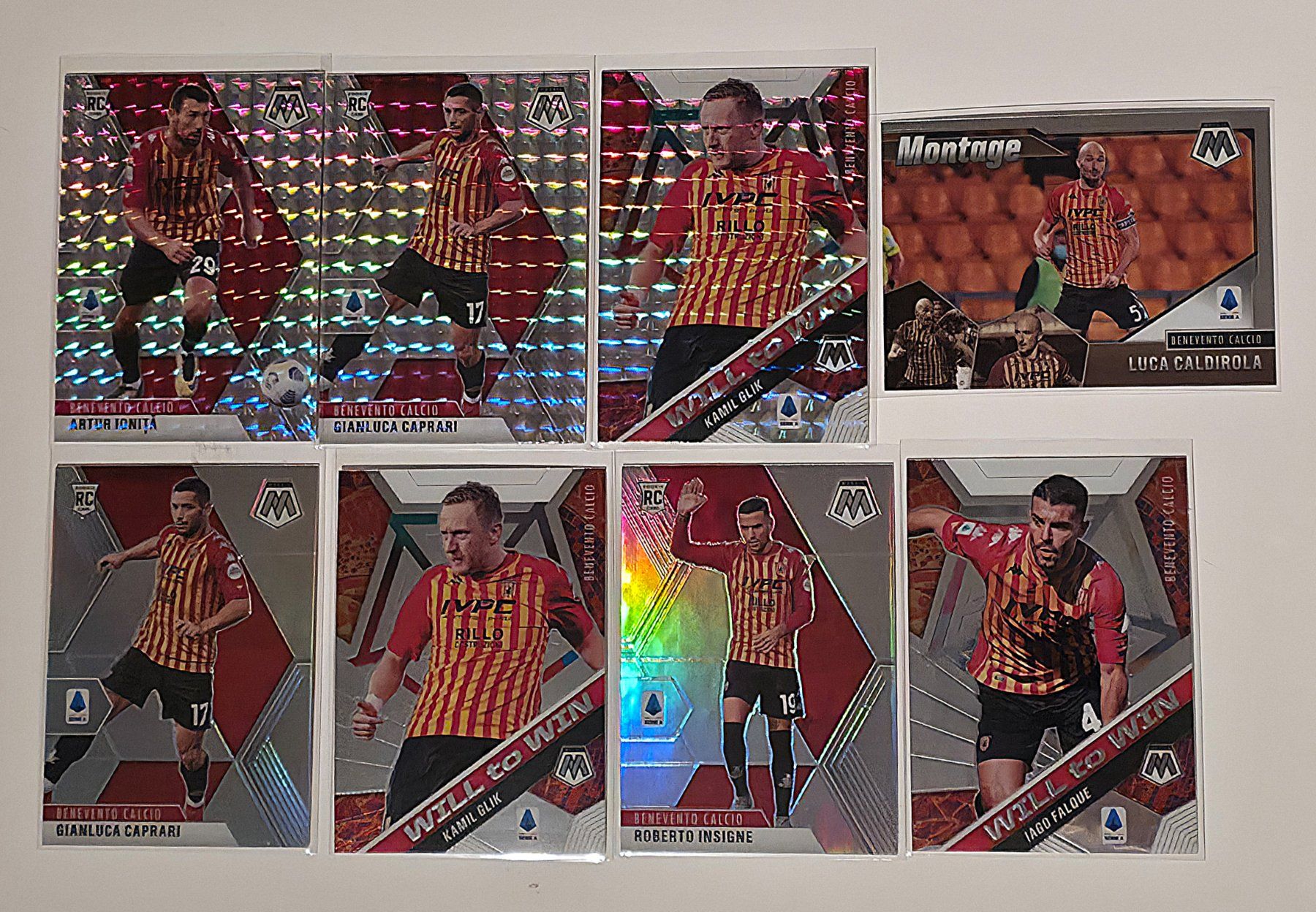 Panini Mosaic - Daam Foulon/25 + other cards - Benevento (Neu (gemäss ...