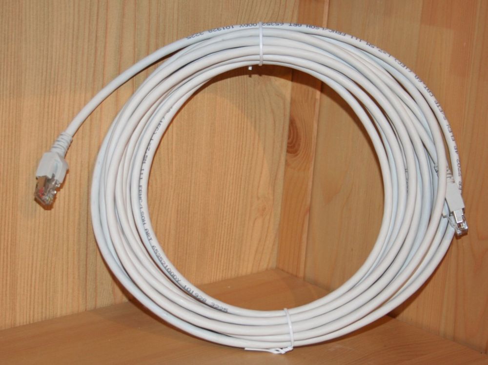 LAN Patchkabel 7.5 m Grau RJ45 - RJ45 | Kaufen auf Ricardo