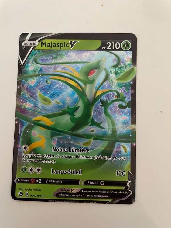 Carte Pokémon Majaspic V | Kaufen auf Ricardo