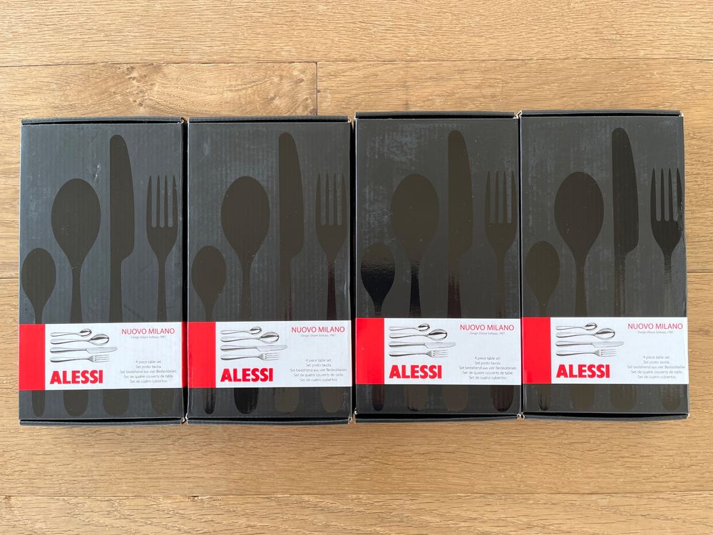 ALESSI - NUOVO MILANO - Besteck Set 16-teilig | Kaufen auf Ricardo