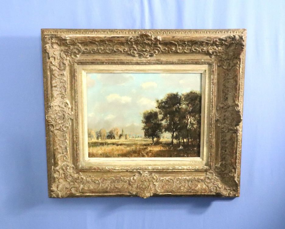 Rudolf Müller 1892-1972, Landschaftsgemälde, Oel auf Platte (Gebraucht) in Zug für CHF 15 – nur ...