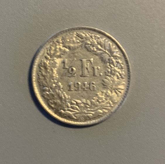 1946 Münze 50 Rappen Silber (Gebraucht) in Eggersriet für CHF 1 – mit Lieferung auf Ricardo kaufen
