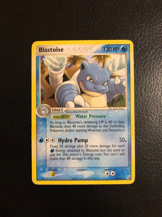 Ex Crystal Guardians Blastoise rare 14/100 Ab 1 | Kaufen auf Ricardo