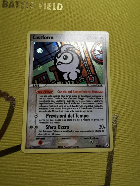 Ex Hidden Legends - Castform | Kaufen auf Ricardo