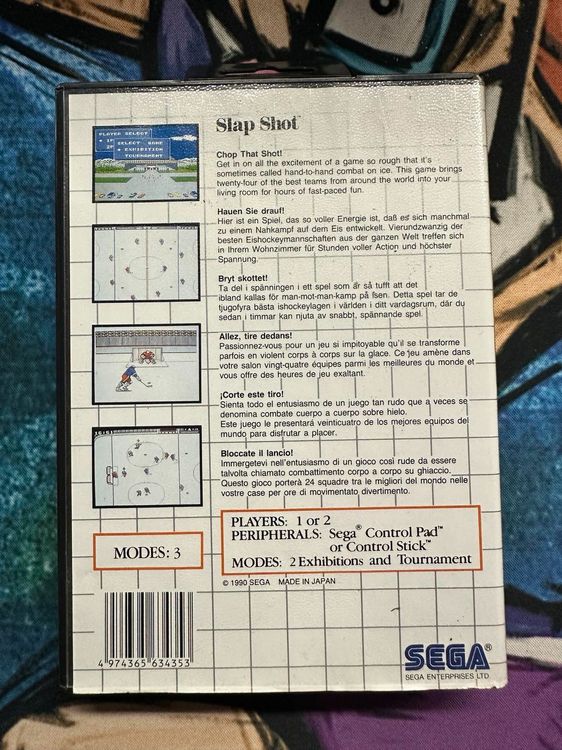 Slap Shot Sega Master System | Kaufen auf Ricardo