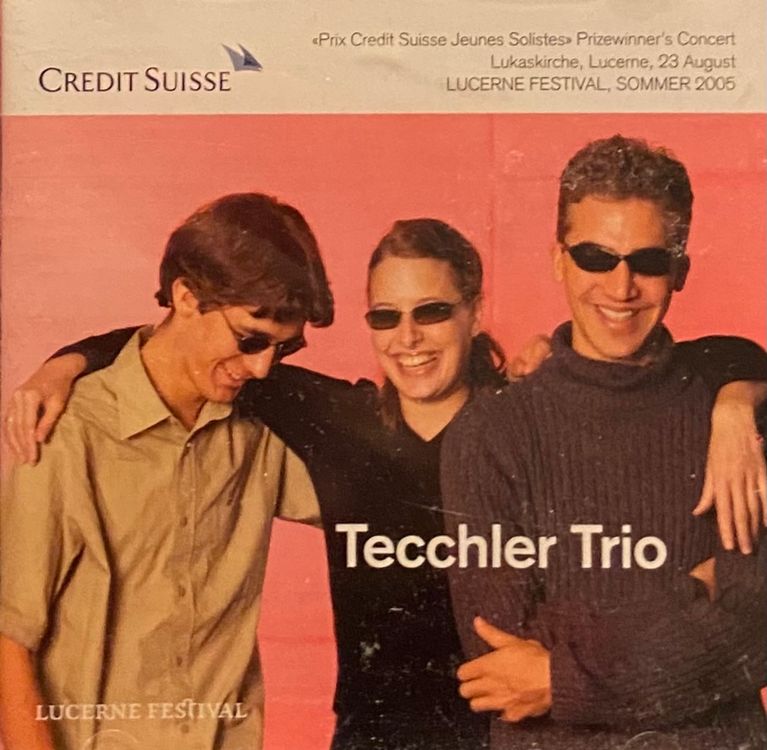 Tecchler Trio CD Lucerne Festival Beethoven • Dieter Ammann (Gebraucht ...