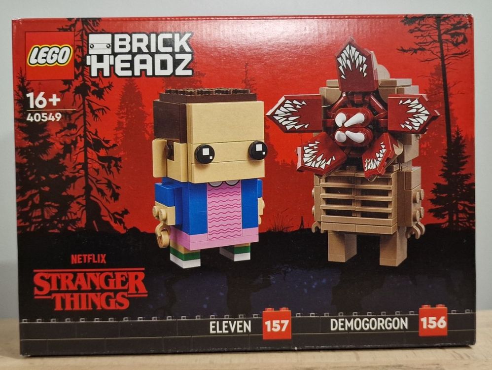 Lego Brickheadz 40549 Stranger Things Eleven Demogorgon (Neu und ...