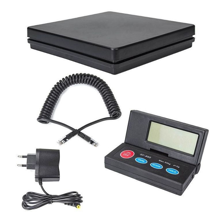 Digital Waage Paketwaage LCD 50kg/1g (Neu (gemäss Beschreibung)) in ...