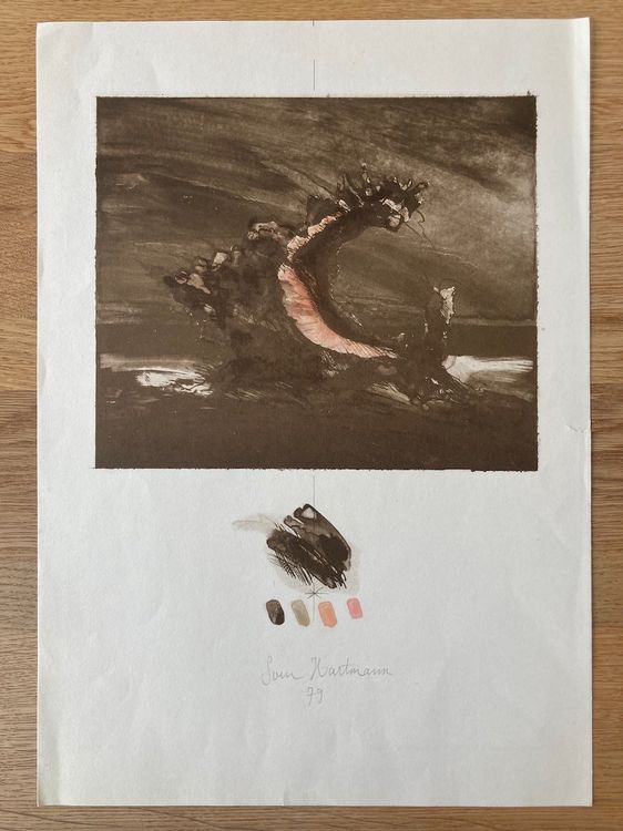 Zinklithografie von Sven Hartmann (ID b5114) (Gebraucht) in ...