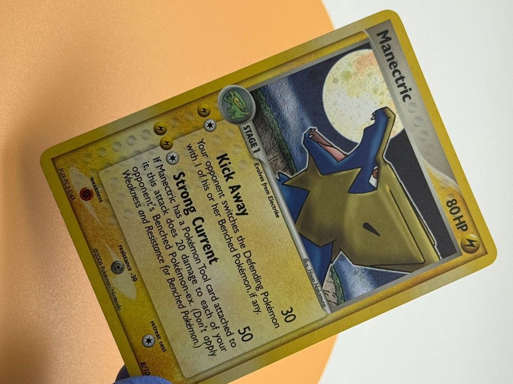 Manectric 8/100 Holo Pokémon EX Crystal Guardians ab 1 (Neu (gemäss ...