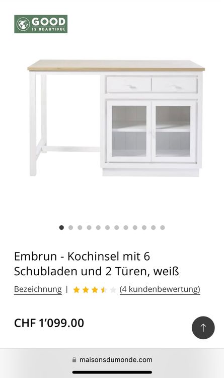Maison Du Monde Kuche Gebraucht