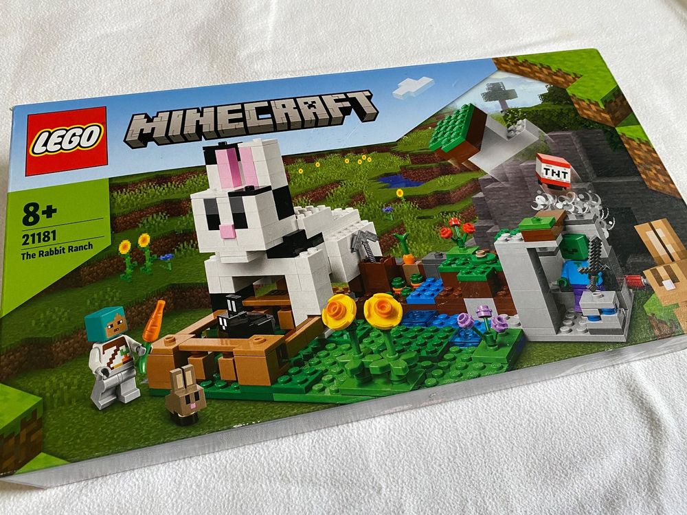 Lego Minecraft Set 21181 The Rabbit Ranch - Kaninchen Hase (Neu und ...