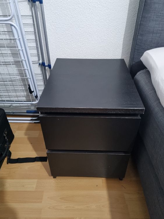 Wunderbar Nachttisch Ikea Schwarz Fotos