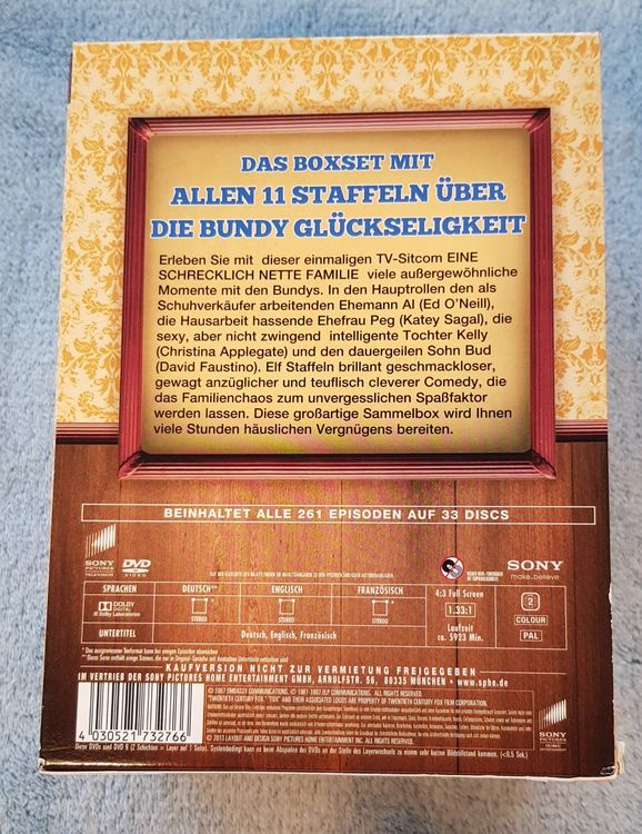 DVD Eine schrecklich nette Familie, Staffel 1 - 11, Al Bundy | Kaufen auf Ricardo