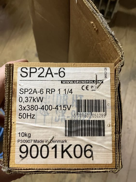 Grundfos Unterwasser Pumpe SP 2A-60 Neu | Kaufen auf Ricardo