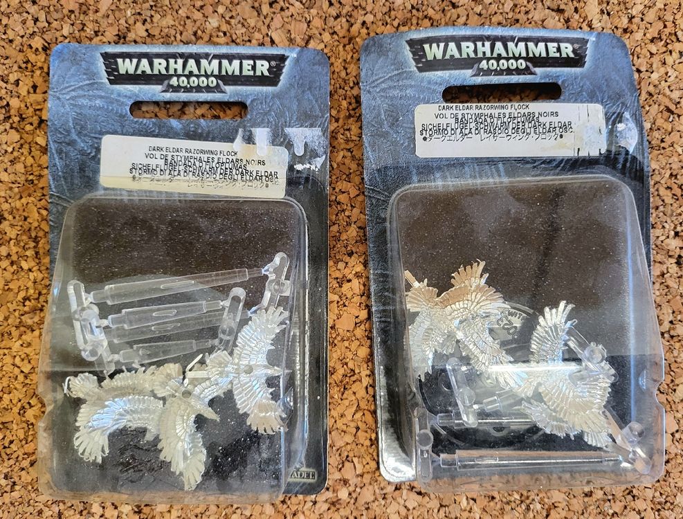Warhammer 40K Dark Eldar Razorwing Flock 2x | Kaufen auf Ricardo