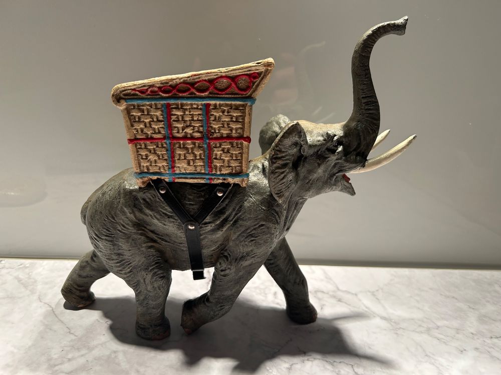 Elefant mit Korb Elastolin | Kaufen auf Ricardo