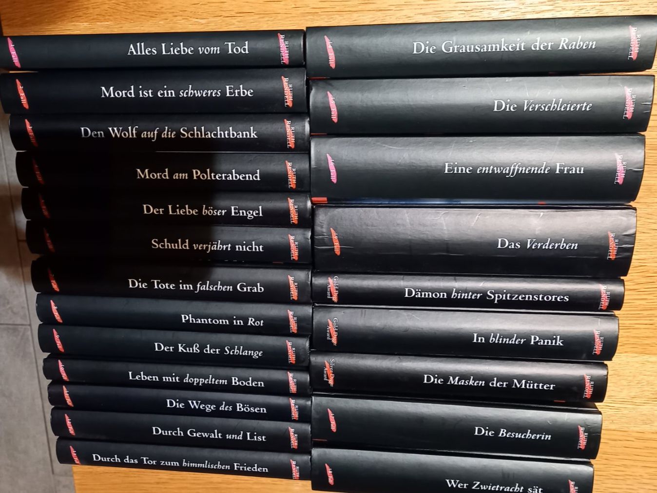 Ruth Rendell's Inspector Wexford-Reihe, alle 22 Bücher (Gebraucht) in ...