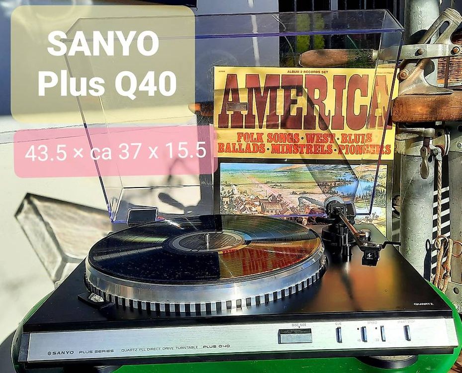 Sanyo Plus Q40 Plattenspieler (Gebraucht) in Winterthur für CHF 99 ...