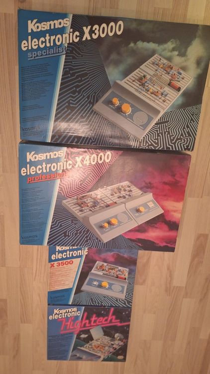 Elektronik Baukasten Kosmos X 3000, X 4000 X3500 (Neu und originalverpackt) in Zürich für CHF ...