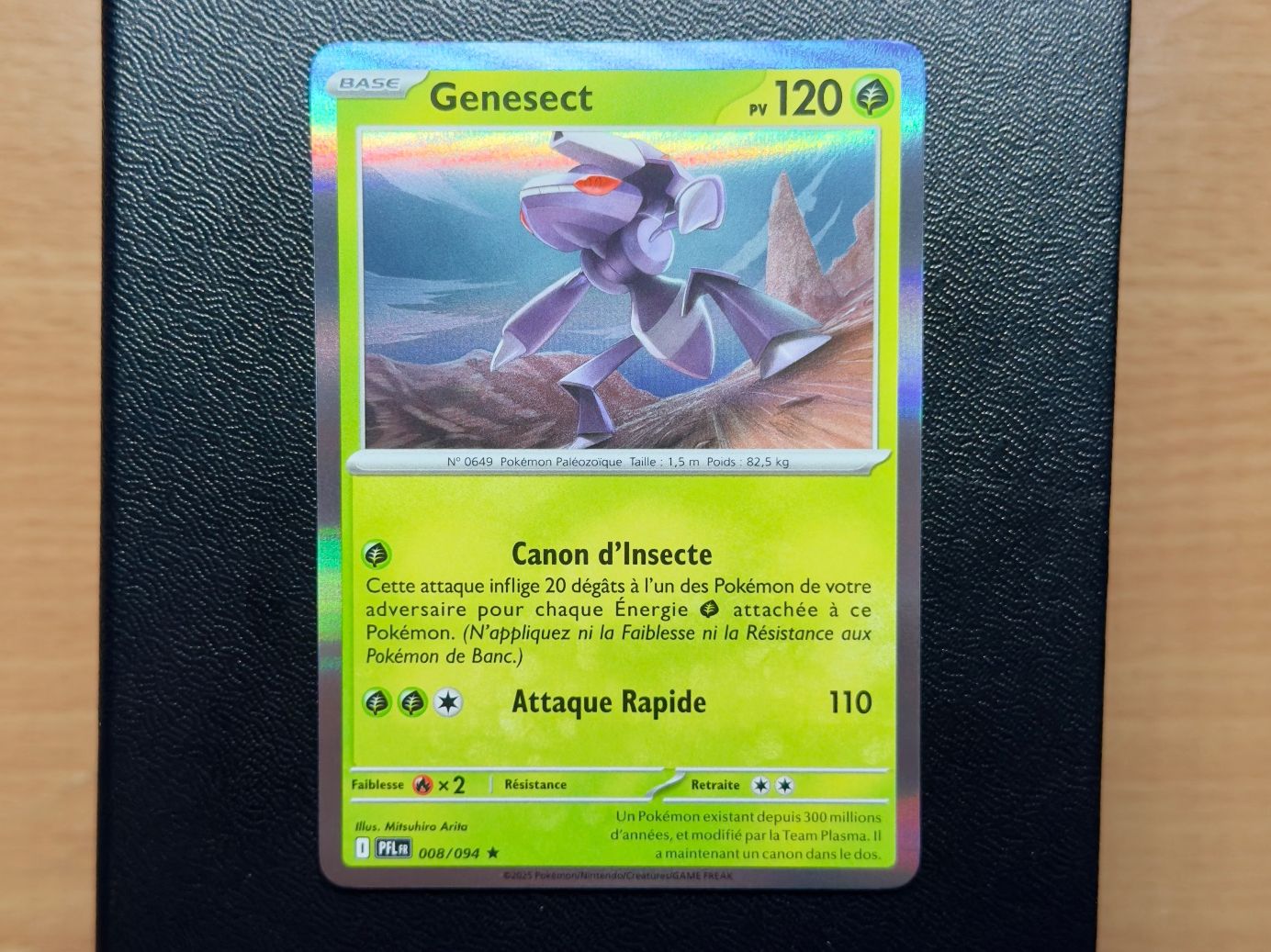 Genesect HOLO (008/094) - ME02 - PFL FR (D'occasion) à Chézard-St ...