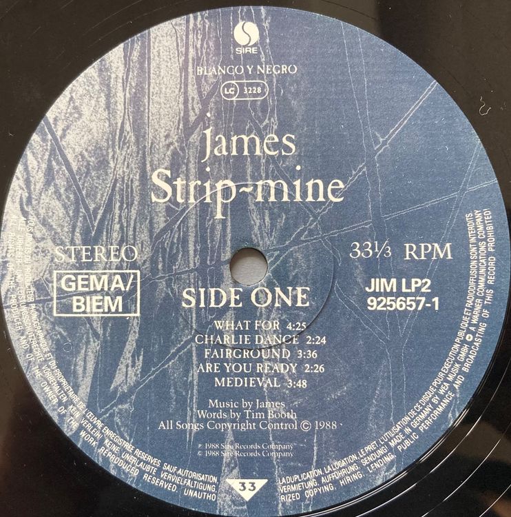 JAMES - STRIPE MINE | Kaufen auf Ricardo