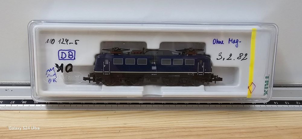 Spur N Trix 12760 Schnellzug-Elektrolokomotive BR 110.2 DB (Gebraucht) in Brislach für CHF 41.5 ...