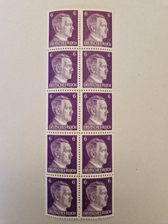 MiNr 785 postfrisch Adolf Hitler Deutsches Reich Briefmarken (Neu ...