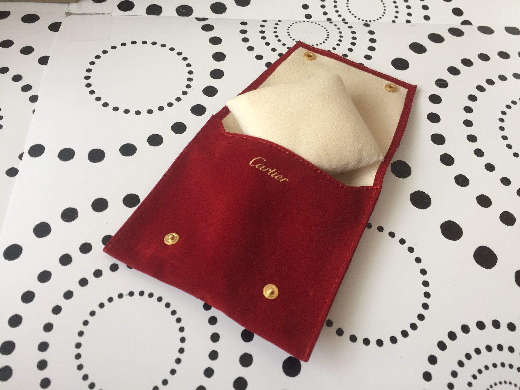 CARTIER ORIGINAL - ETUI - WATCH - CASE - UHRENETUI !!! (Neuf (Voir ...