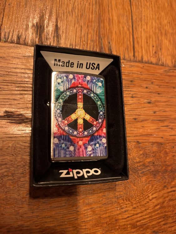 Zippo Peace and Love original | Kaufen auf Ricardo