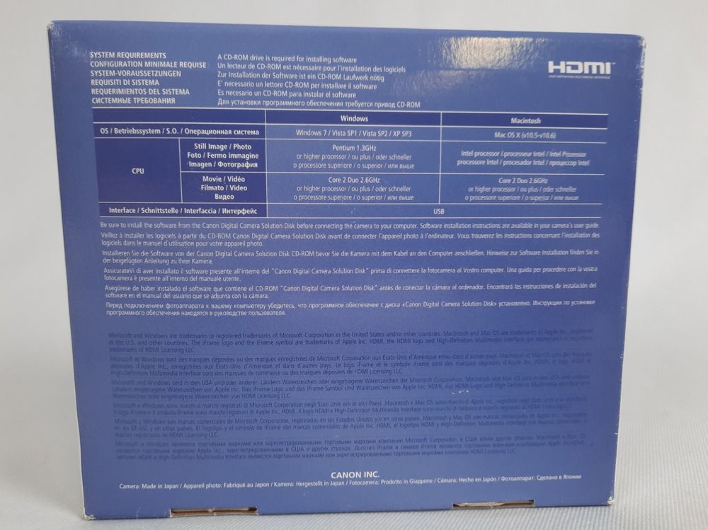 CANON PowerShot SX220 HS Digital Camera (Gebraucht) in Beinwil am See ...