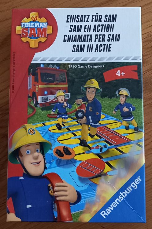 RAVENSBURGER *EINSATZ MIT FEUERWEHRMANN SAM*11X18/KOMPL/ANL. (Gebraucht ...
