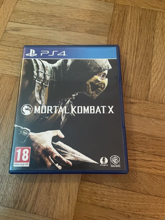 Mortal Kombat X PS4 Game Disc guter Zustand (Gebraucht) in Rorschach ...