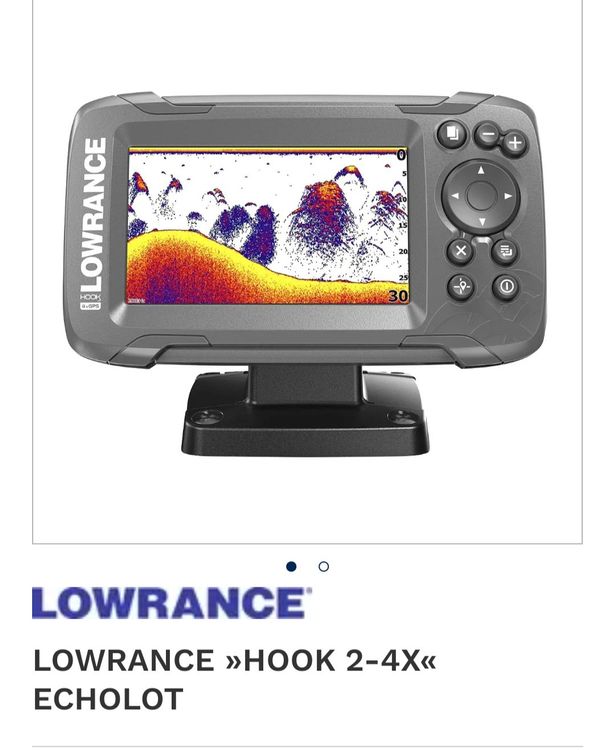 Echolot Fischfinder Lowrance Hook2 x4 komplett Set (Gebraucht) in ...
