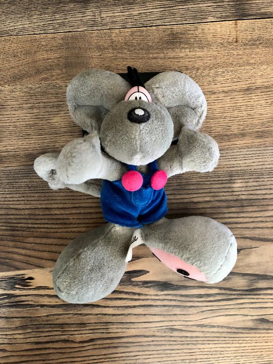 Retro Diddl Maus Plüsch Stofftier Plüschtier 90s Nostalgie | Kaufen auf ...