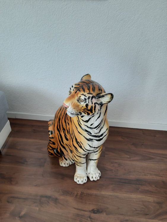 Tiger wunderschön und gross 78 cm | Kaufen auf Ricardo