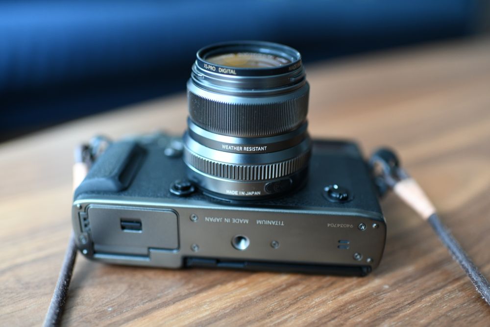 Fujifilm X-Pro3 Dura Black inkl.Fujifilm xf23mm f2 Graphite (Neu ...