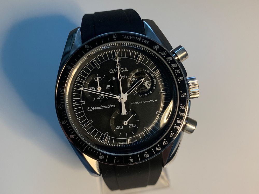 Moonswatch Mod im Edelstahlcase / Saphirglas Mod | Kaufen auf Ricardo