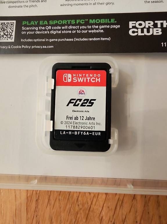 FC25 Switch Nitendo EA Sport (Gebraucht) in Bursins für CHF 17 – mit ...