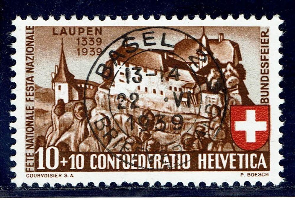 ABE/Pro Patria B2 Vollstempel Basel 2 (Gebraucht) in Neuchâtel für CHF 6 – mit Lieferung auf ...